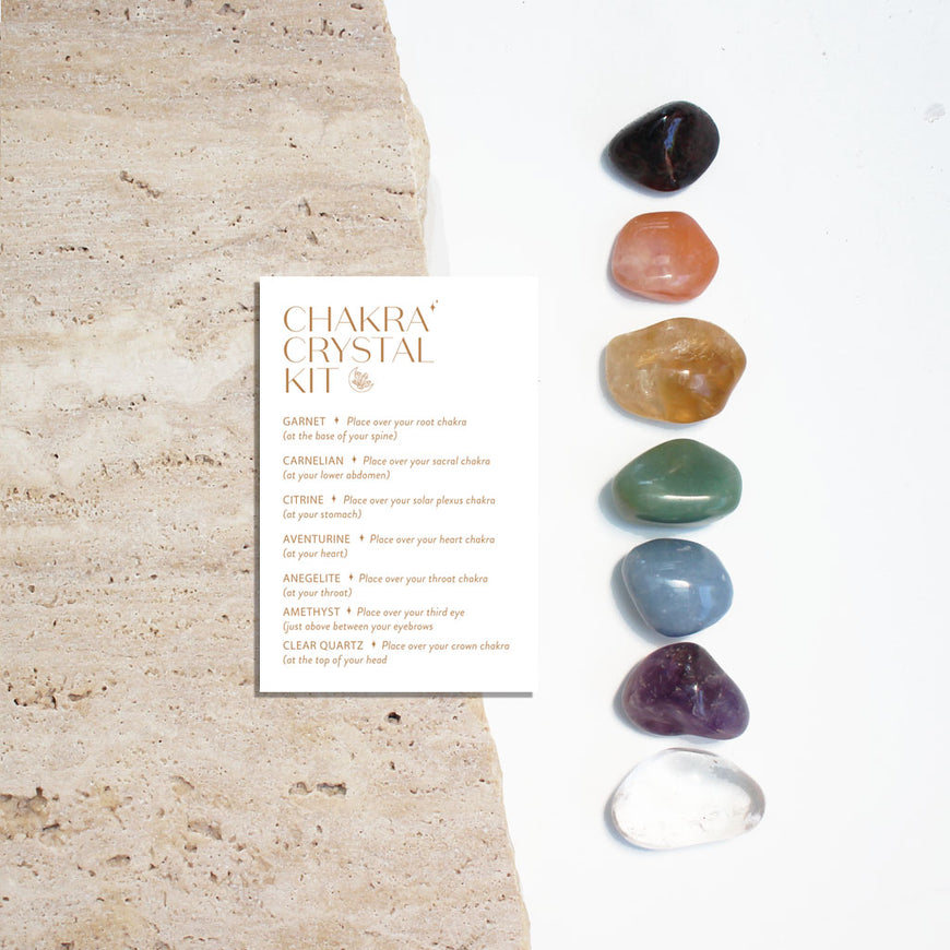 Chakra - Crystal Kit — The Hidden Way