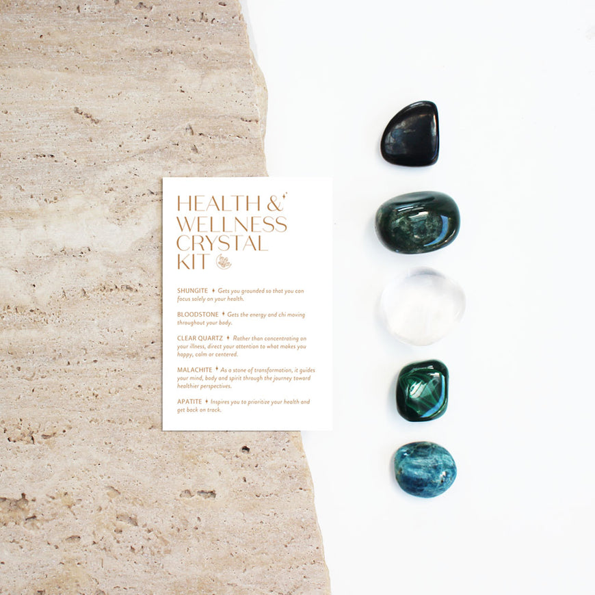 Health & Wellness - Crystal Kit — The Hidden Way